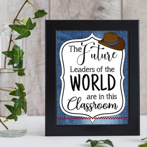 Western Theme Printable Inspirational Posters | Downloadable Cowboy ...