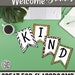 Printable Animal Print Welcome Banner Editable Bulletin Board Banner K ...