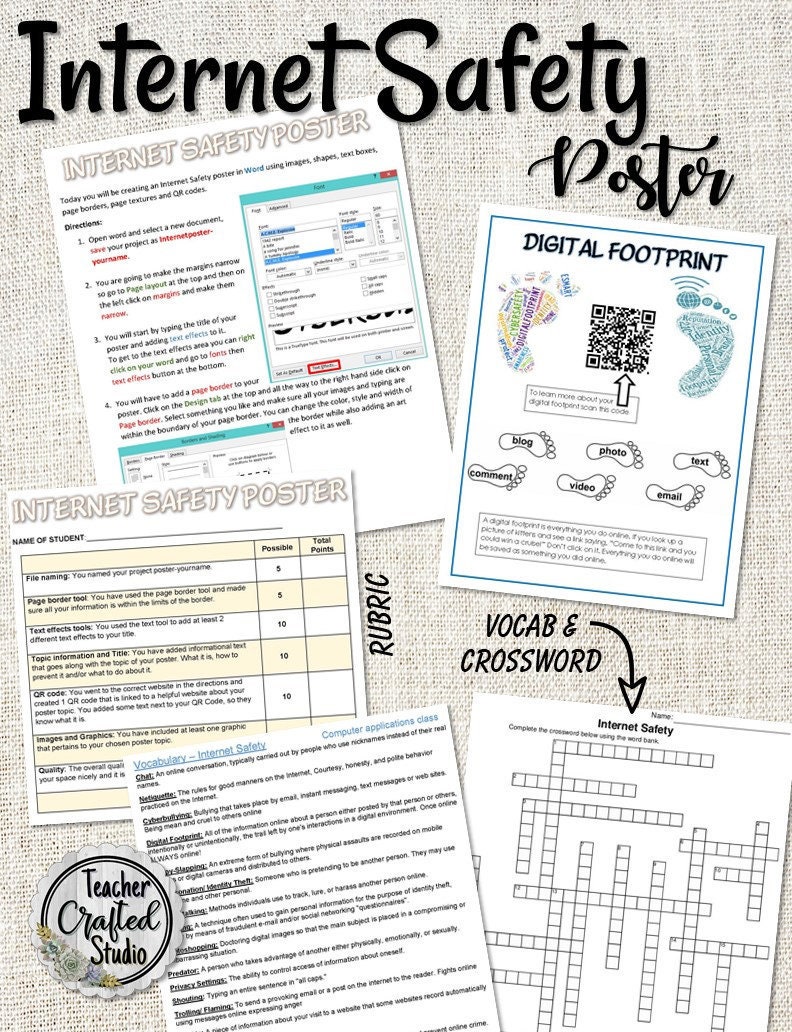 Internet Safety Poster