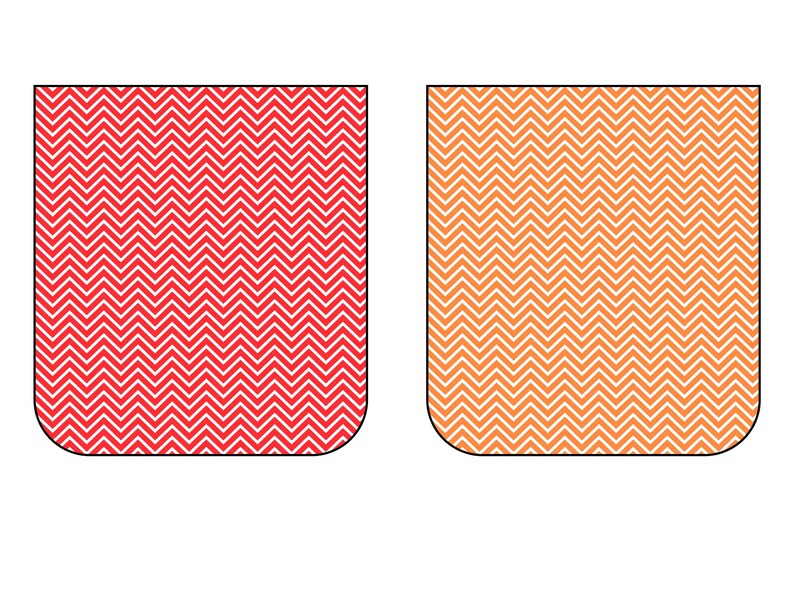 Rainbow Chevron Bulletin Board Borders | Rainbow Classroom Borders ...