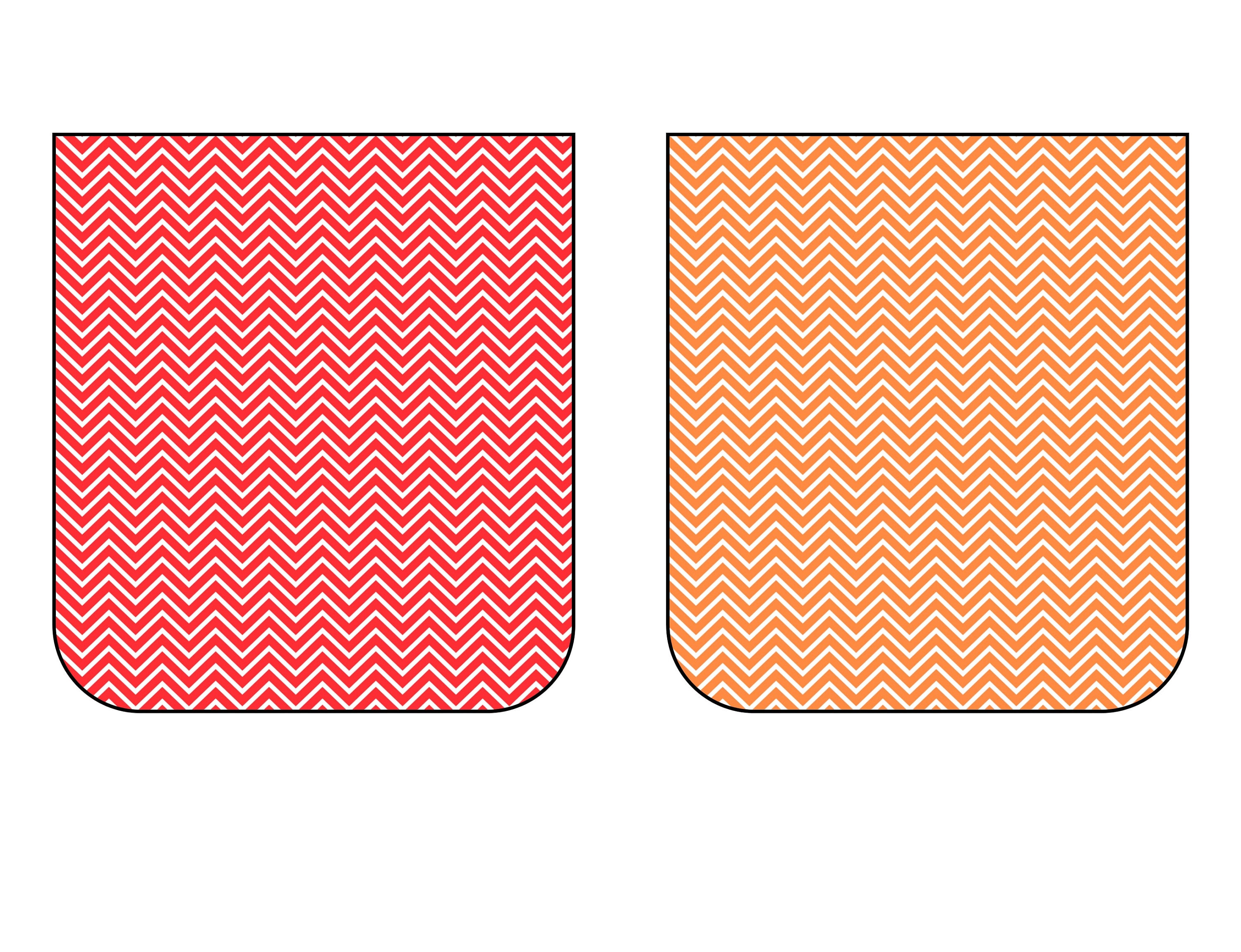 Rainbow Chevron Bulletin Board Borders | Rainbow Classroom Borders ...