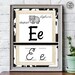 Animal Print Block and Cursive Alphabet Posters Alphabet Images and ...