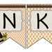 Printable Thanksgiving Banner - Holiday Banner - Fall Banner ...