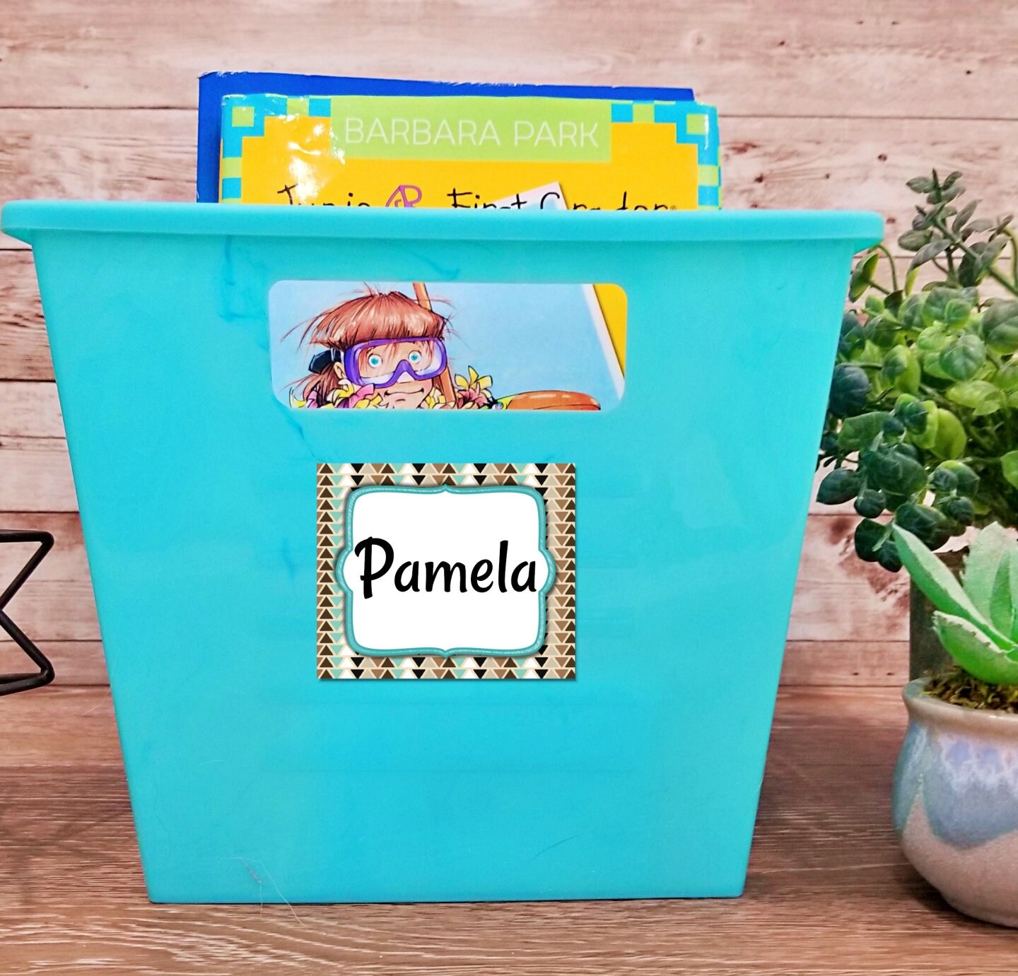 Tribal Classroom Tags – Editable Name Tags, Cubby Labels (PDF & PPT) - Etsy