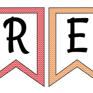 Printable Chevron Reading Banner - Classroom Library - Reading Teacher ...