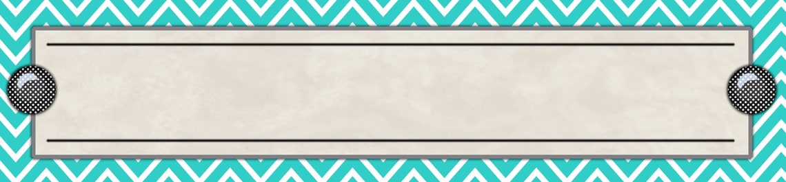 Printable Chevron Brights Desktop Nameplates Wall Labels | Etsy