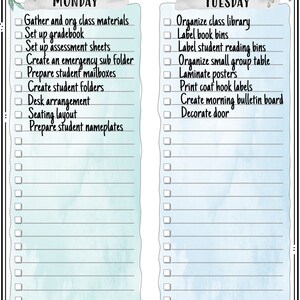 Printable Eucalyptus Teacher To-do Lists | Farmhouse Daily to Do Lists ...