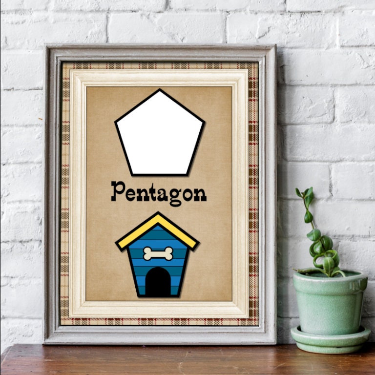 Western Theme Printable Shapes Posters Downloadable Shapes Posters ...