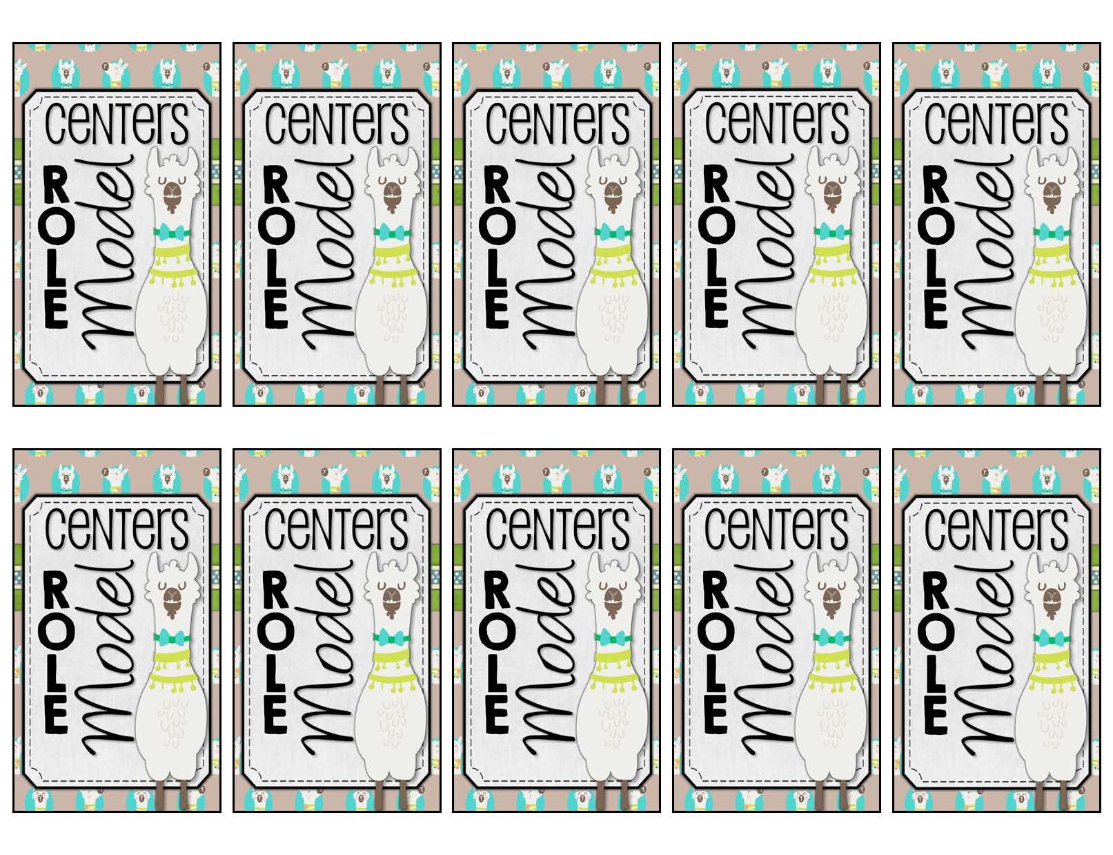 Printable Llama Behavior Incentive Tags Student Incentive Rewards ...