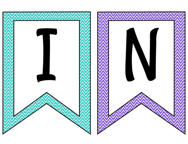 Printable Chevron Reading Banner Classroom Library Reading Teacher ...