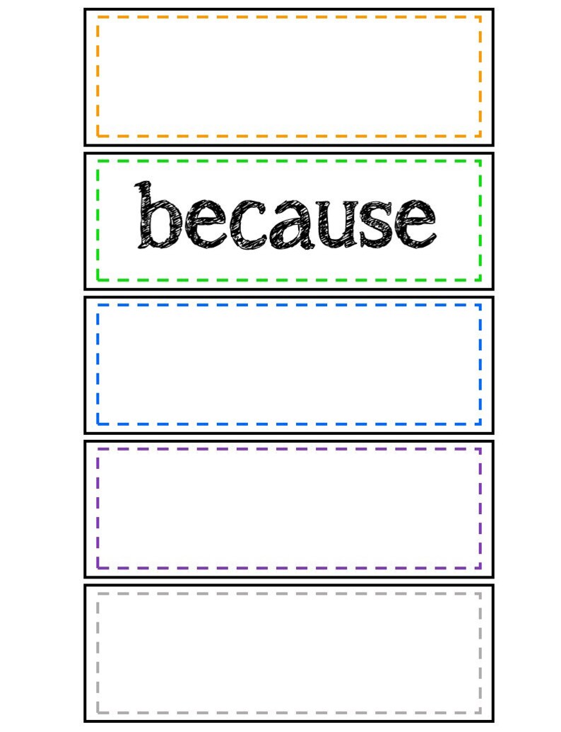 Rainbow Chevron Word Wall Classroom Set | Banner and Editable Cards ...