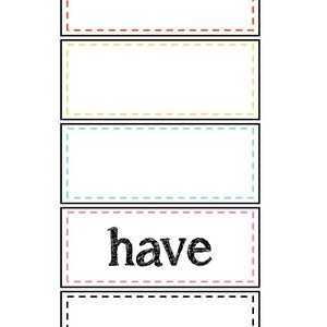 Rainbow Chevron Word Wall Classroom Set | Banner and Editable Cards ...