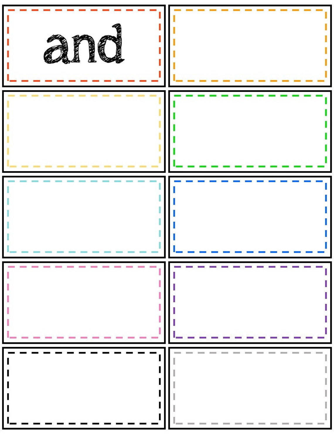 Rainbow Chevron Word Wall Classroom Set Banner and Editable | Etsy