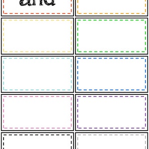 Rainbow Chevron Word Wall Classroom Set | Banner and Editable Cards ...