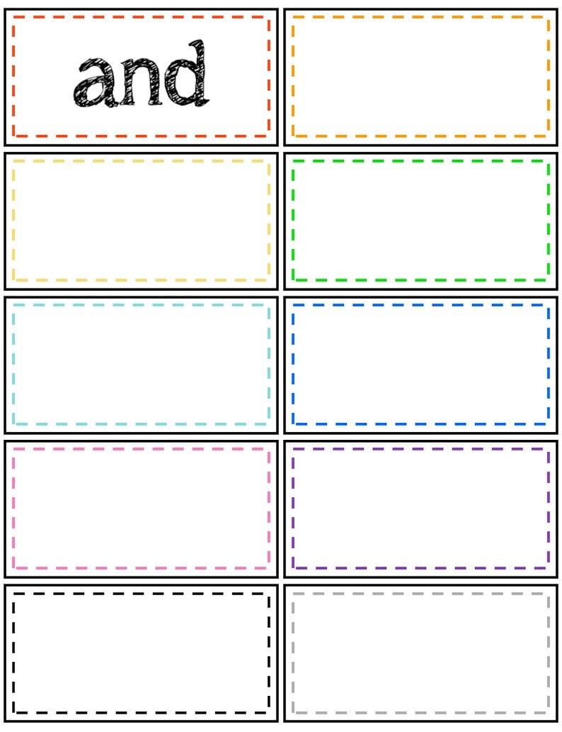 Rainbow Chevron Word Wall Classroom Set Banner and Editable Cards ...