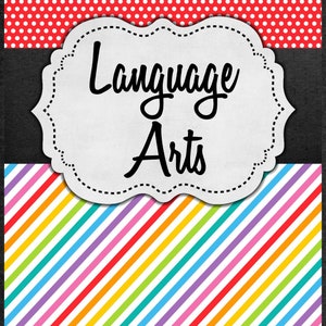 Rainbow Sprinkles Binder Covers, Spines and Tags - Editable Binders ...