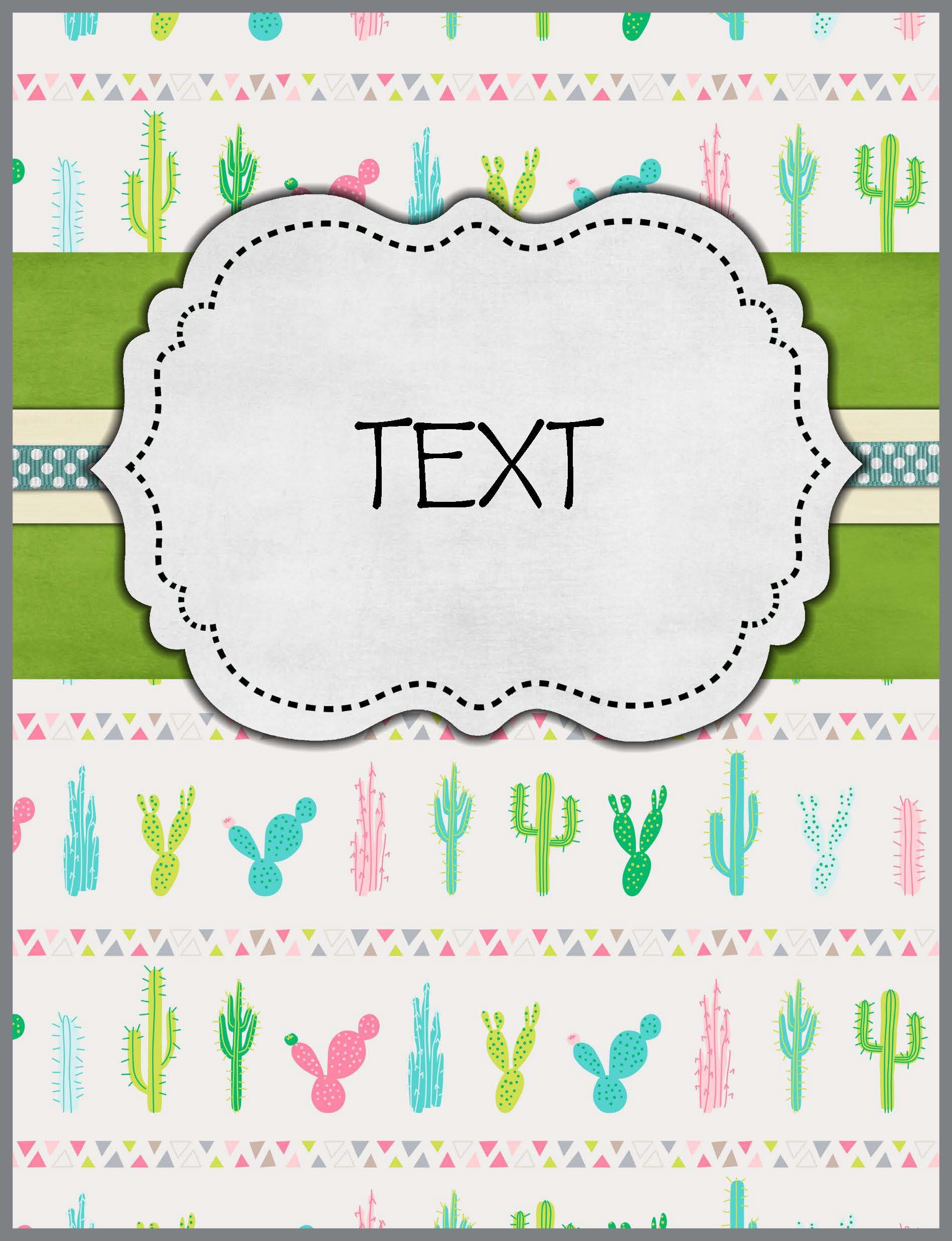 Pink Llama Editable Binder Covers Spines and Tags Printable Classroom ...