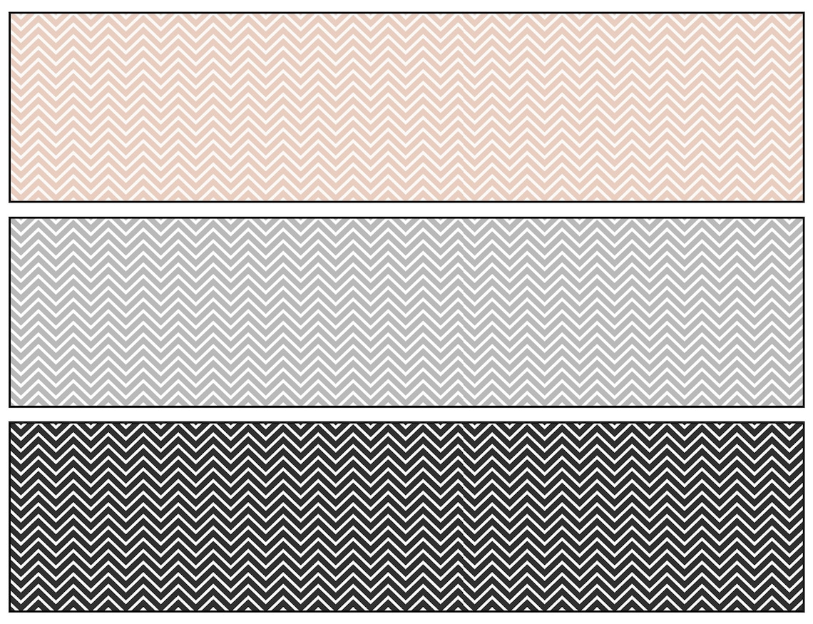 Rainbow Chevron Bulletin Board Borders | Rainbow Classroom Borders ...