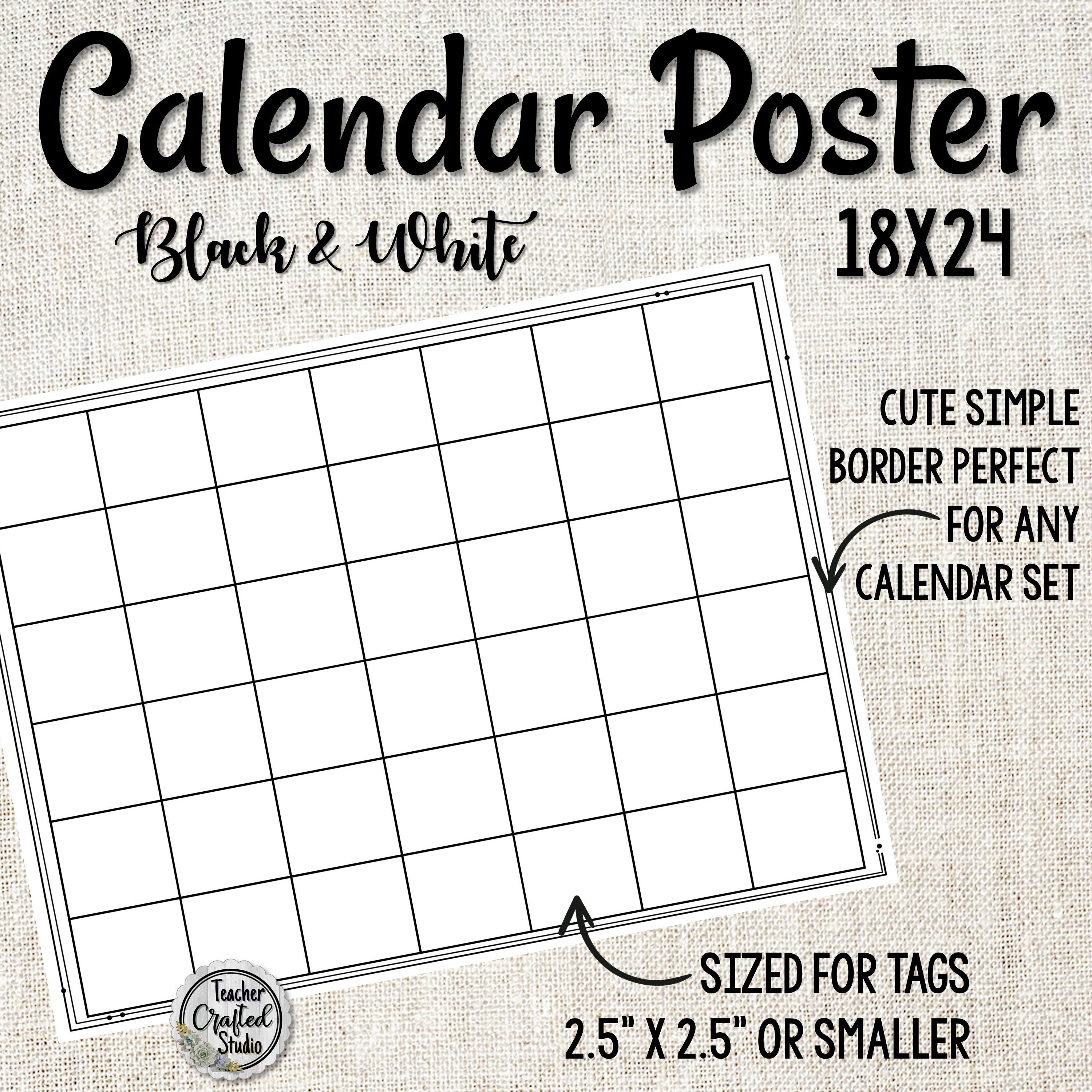 Animal Print Mega Calendar Set | Classroom Calendar | Pocket Calendar ...