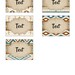Desert Tribal Binder Covers, Spines and Tags - Editable Binder Covers ...