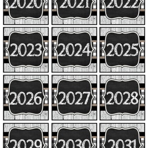 Rustic Farmhouse Buffalo Plaid Mini Calendar Set | Classroom Calendar ...