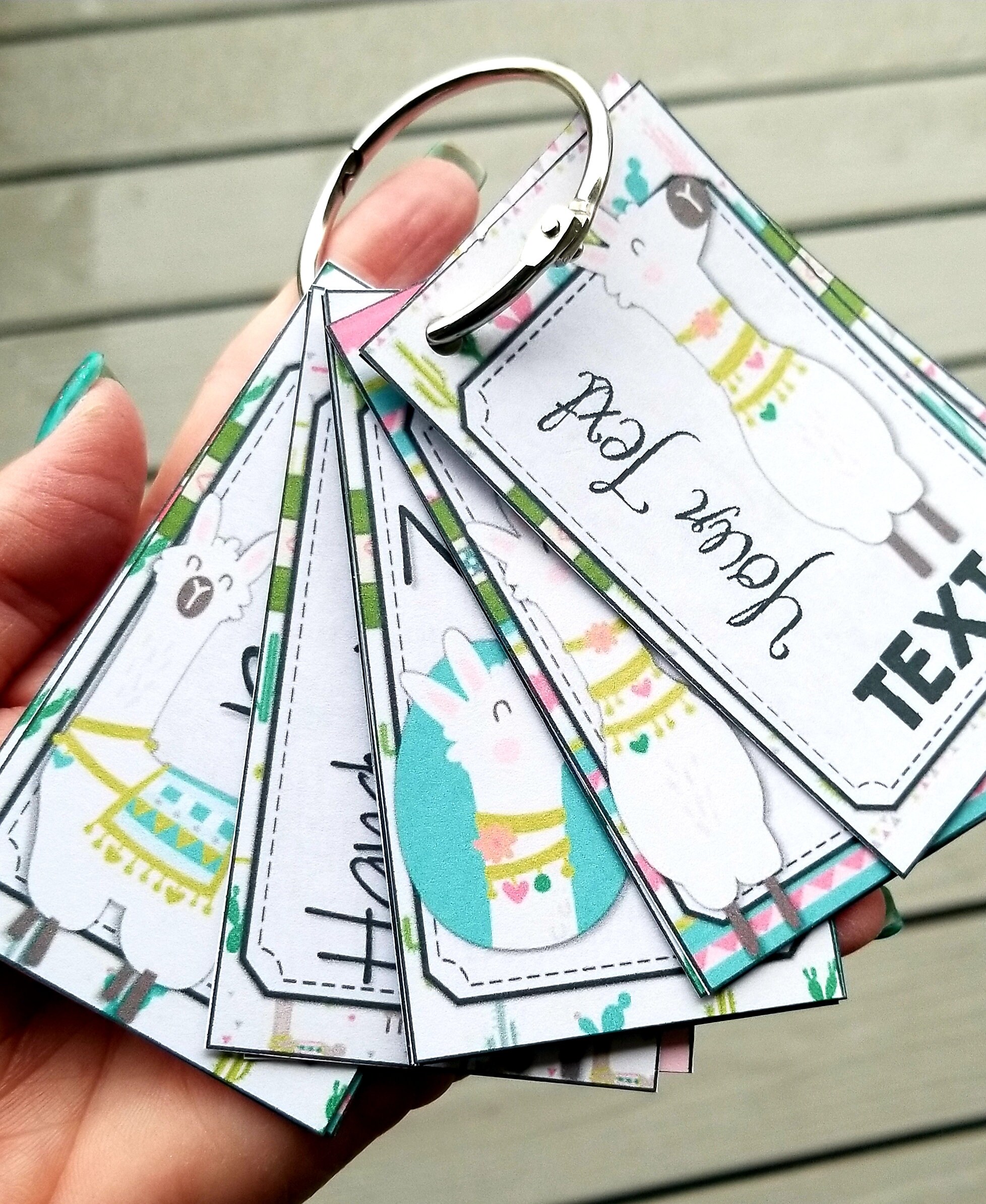 Printable Llama Behavior Incentive Tags Student Incentive Rewards ...