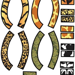 Animal Print Bulletin Board Letters | Classroom Cut Out Letters ...