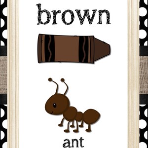 Rustic Burlap Farmhouse Color Posters | Classroom Posters | Farmhouse ...