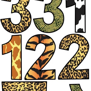 Animal Print Bulletin Board Letters | Classroom Cut Out Letters ...