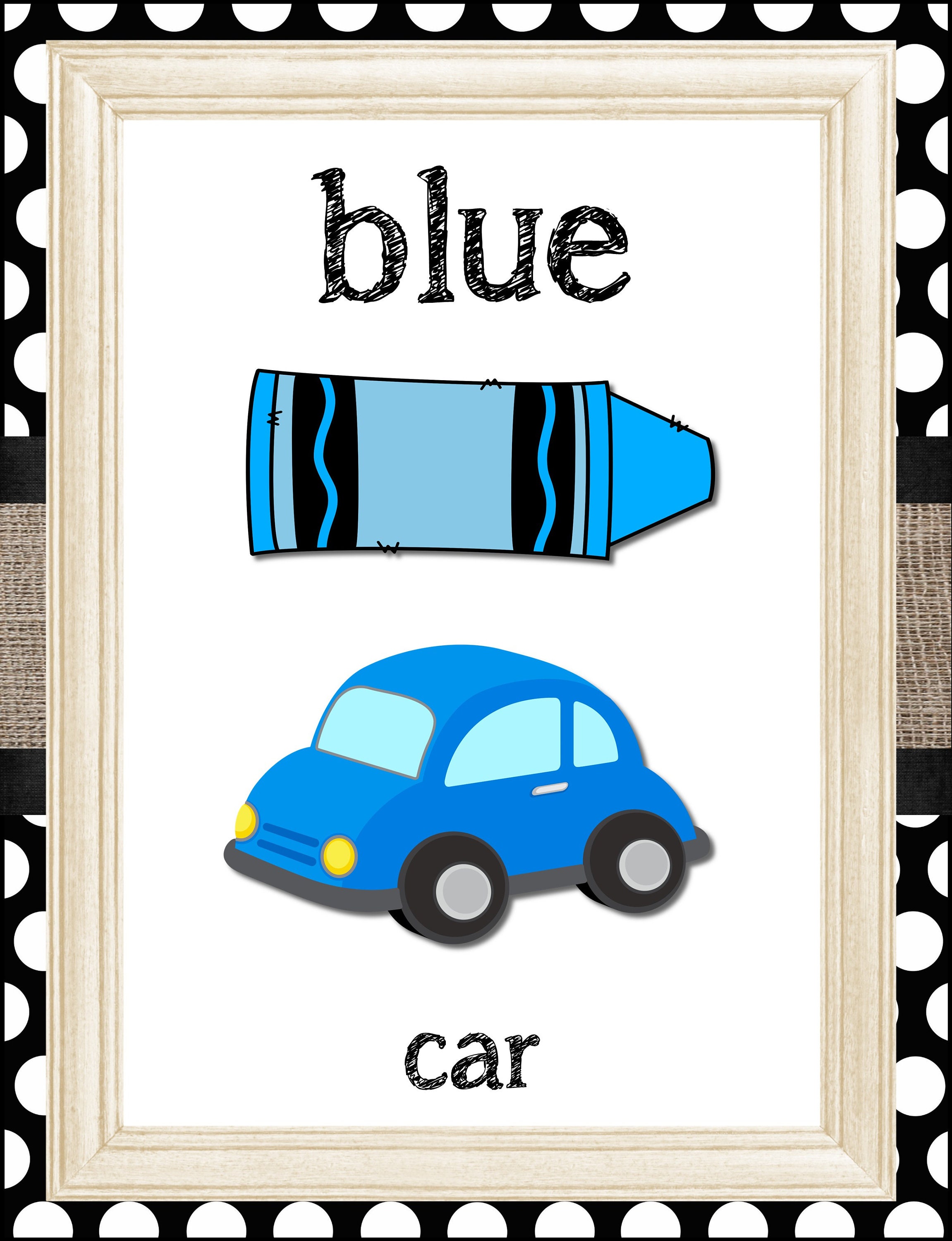 Rustic Burlap Farmhouse Color Posters | Classroom Posters | Farmhouse ...