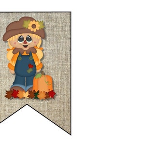 Printable Hello Fall Banner - Fall Decor - Bulletin Board Banner ...
