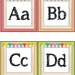 Rainbow Chevron Word Wall Classroom Set | Banner and Editable Cards ...