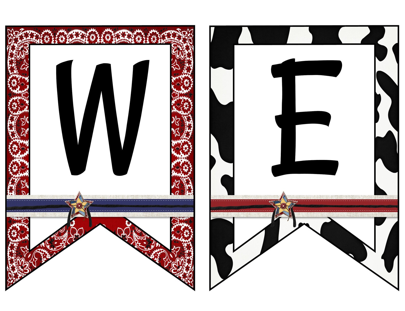 Western Theme Welcome Banner - Rustic Wood Bulletin Board Banner - 1st ...