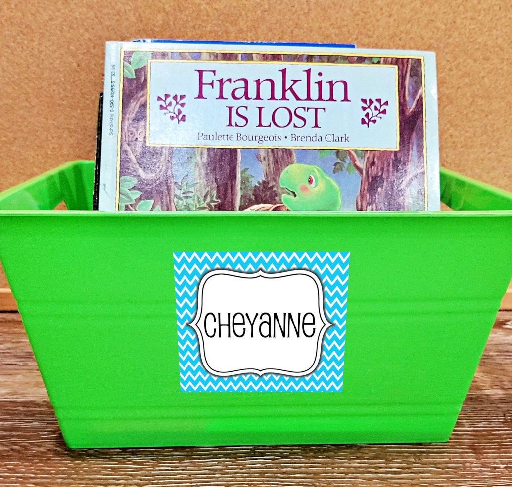 Printable Chevron Brights Tags - Editable Organizational Tags ...