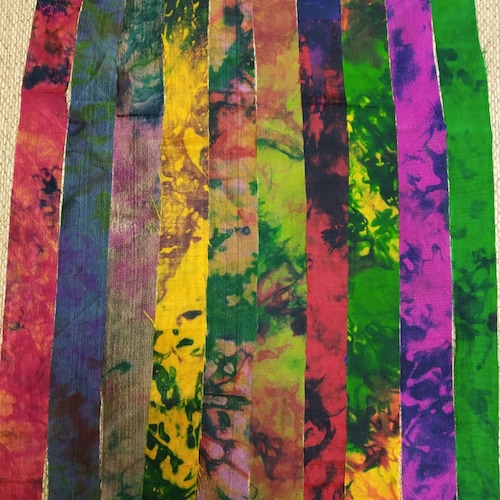 Recycled Sari Silk Ribbon Abstract Sari Silk Ribbons - Etsy