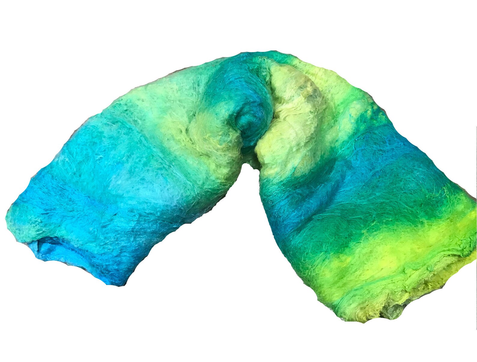 1/2/3/4 Oz Mulberry Silk Lap Fiber Hand Dyed Silk Fibers for - Etsy