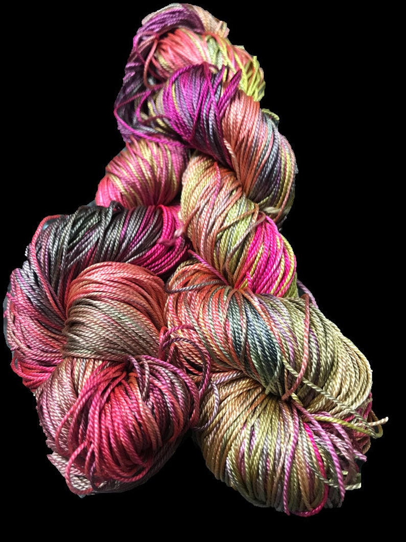 Pure Mulberry Silk Yarn 3 Ply 260 Yards 50 Gms | Etsy UK