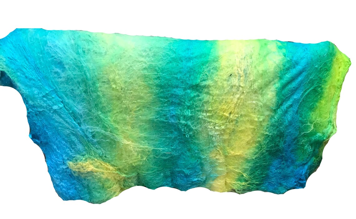 1/2/3/4 Oz Mulberry Silk Lap Fiber Hand Dyed Silk Fibers for - Etsy