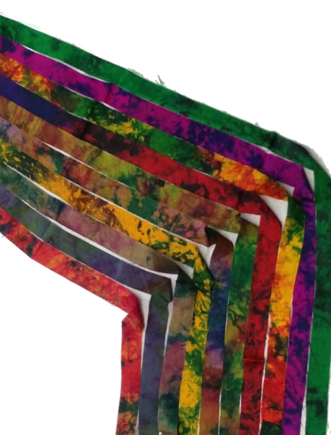 Recycled Sari Silk Ribbon Abstract Sari Silk Ribbons - Etsy