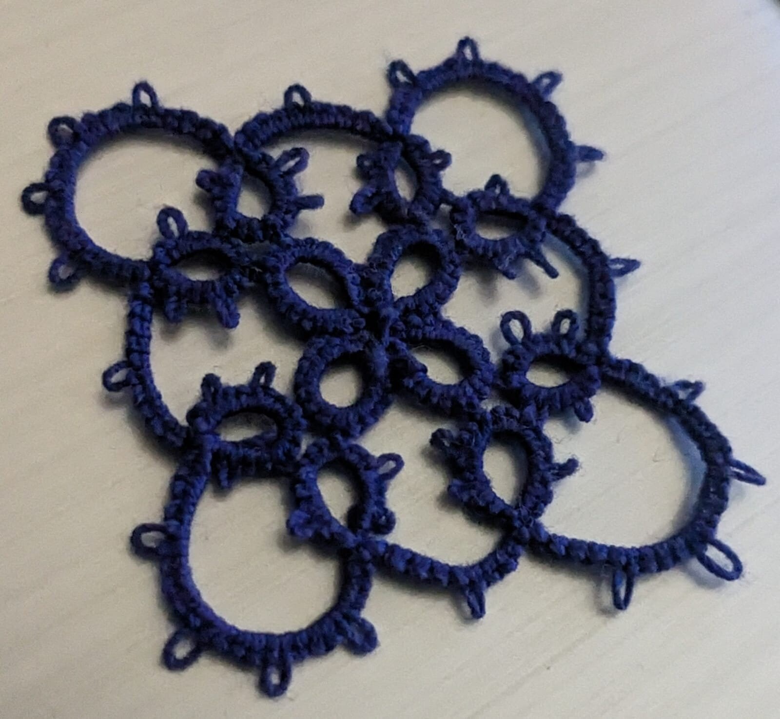 Small Tatted Motif- PDF Tatting Pattern - Etsy