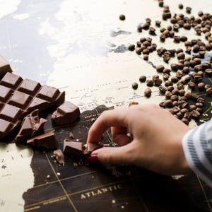 Scratch World Map Scratch off Personalized Map Travel Map - Etsy