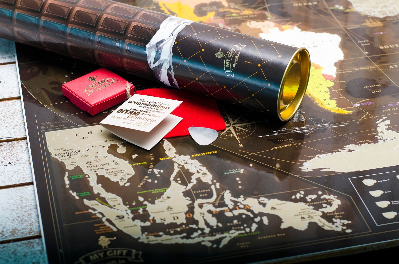 Scratch World Map Scratch off Personalized Map Travel Map | Etsy