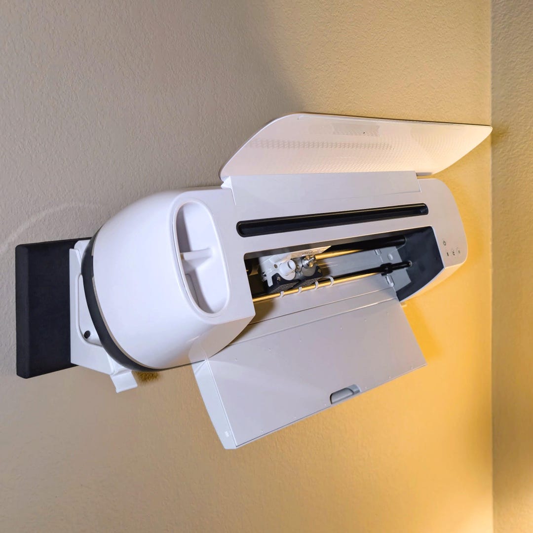 Cricut Cutting Machine Wall Mount: Space Saving, Secure, Removable ...