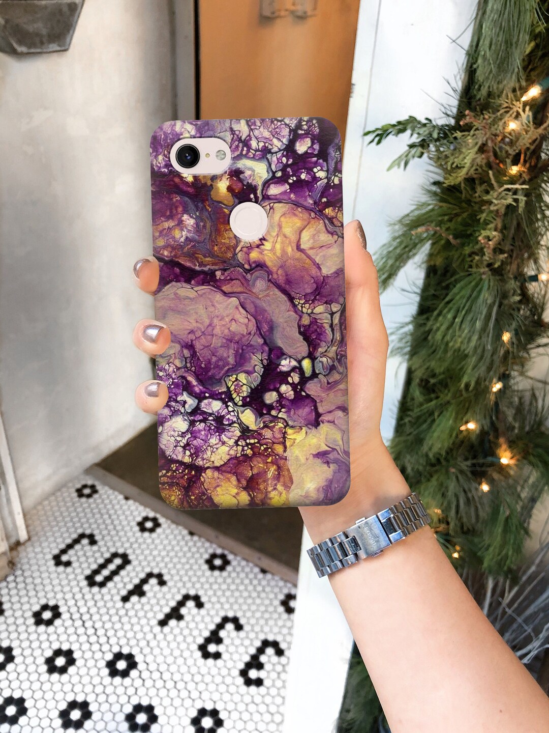 Purple Marble Pixel Opal Case Pixel 4 Case Pixel 4a Case - Etsy