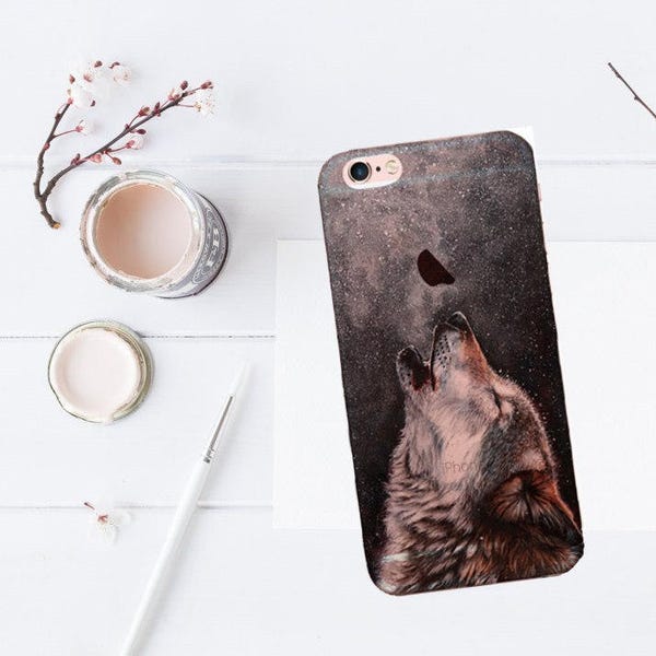 Wolf iPhone 6 Case - Etsy