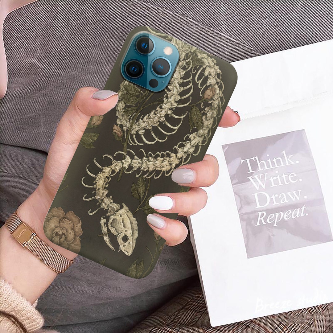 IPhone 13 Pro Max Case Snake Skeleton Case iPhone 13 Case - Etsy