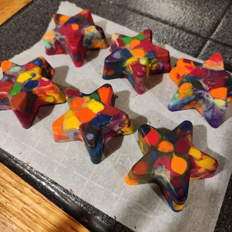 Every-color Star Crayon - Etsy