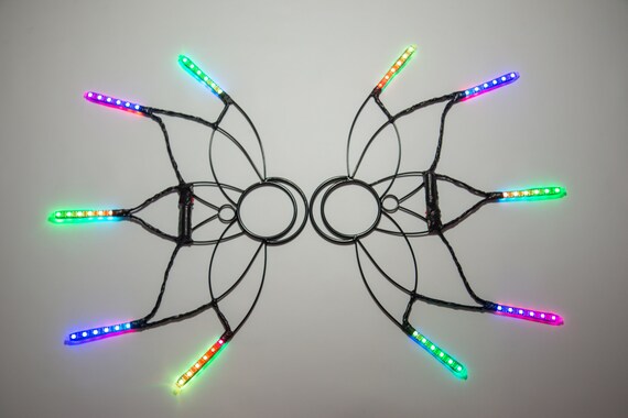 Digital LED Lotus Fans | Etsy