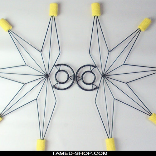 Pair of 7 Wick Fire Fans - Etsy