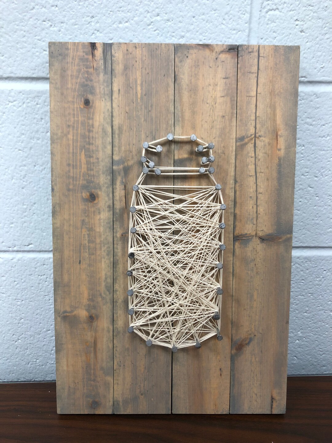 Mason Jar String Art - Etsy